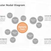 Nodal Tree Diagram PowerPoint Template