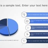 Marketing Budget Pie Chart PowerPoint Template