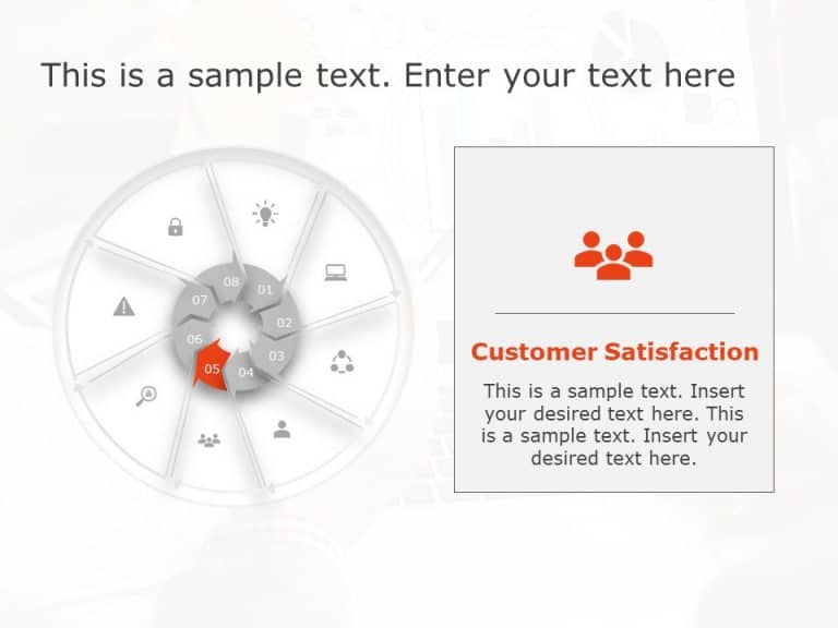 Animated 8 Step Business Process PowerPoint Template | SlideUpLift