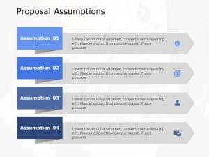 Project Assumptions PowerPoint Template | SlideUpLift