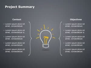 Project Summary 3 PowerPoint Template | SlideUpLift
