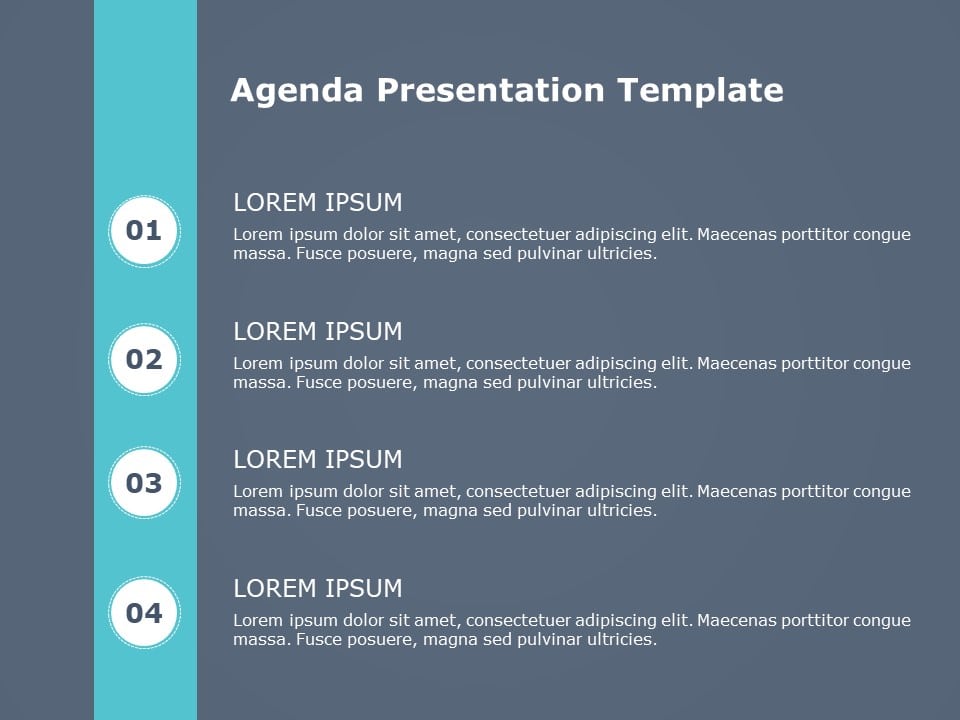 PowerPoint Agenda Template Design PowerPoint Agenda Template Design