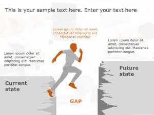 Current State Gap Analysis PowerPoint Template | SlideUpLift