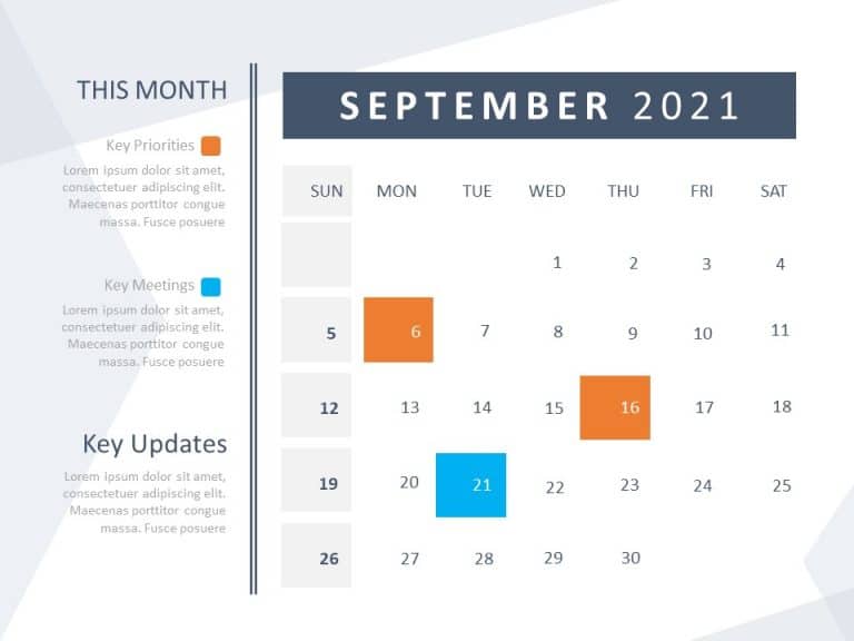 Calendar 2021 PowerPoint Template | SlideUpLift Calendar 2021 PowerPoint Template | SlideUpLift
