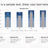 Performance graph 2 PowerPoint Template | SlideUpLift