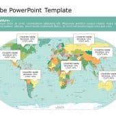 World Globe PowerPoint Template