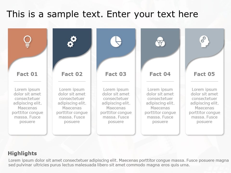 Facts PowerPoint Template SlideUpLift