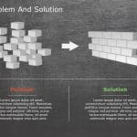 Brick Problem and Solution PowerPoint Template | SlideUpLift