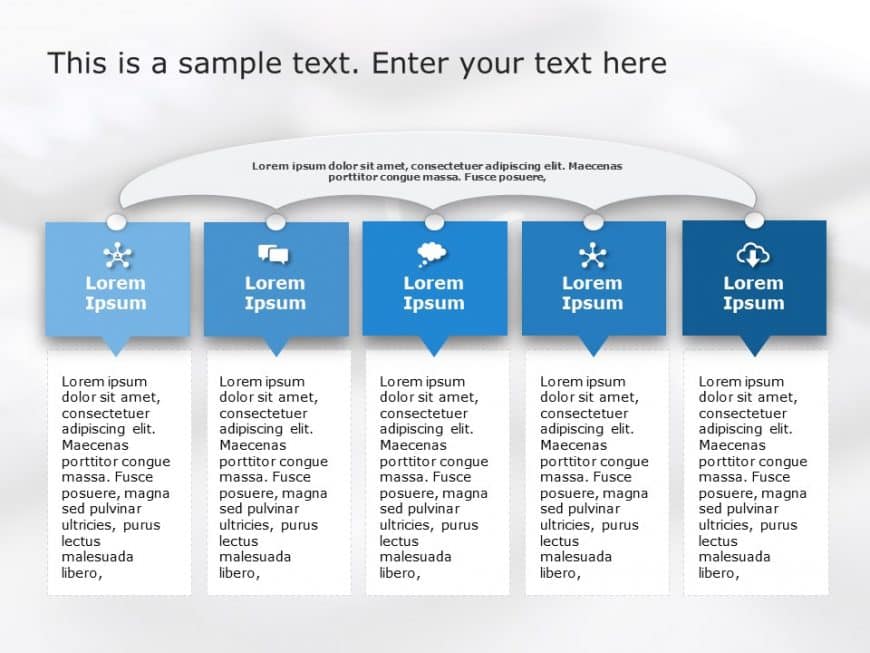 Executive Summary Powerpoint Five Point Image Template 1 | Executive ...