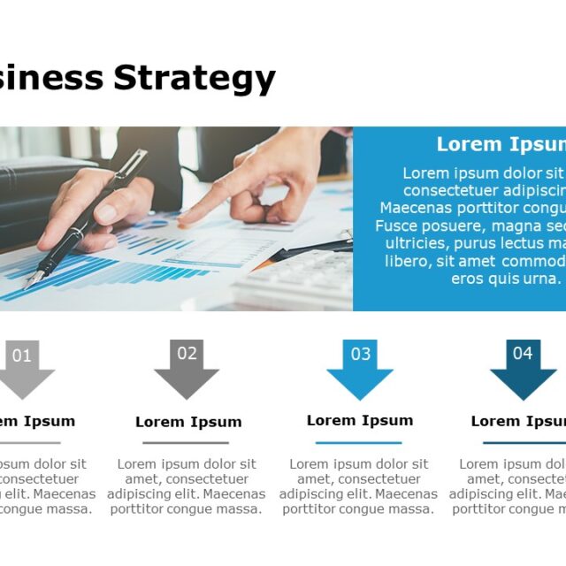 Business Strategic Divisions PowerPoint Template