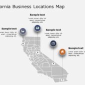 California Map PowerPoint Template
