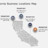 California Map PowerPoint Template