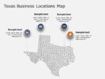 Editable Texas Maps Templates for PowerPoint | SlideUpLift