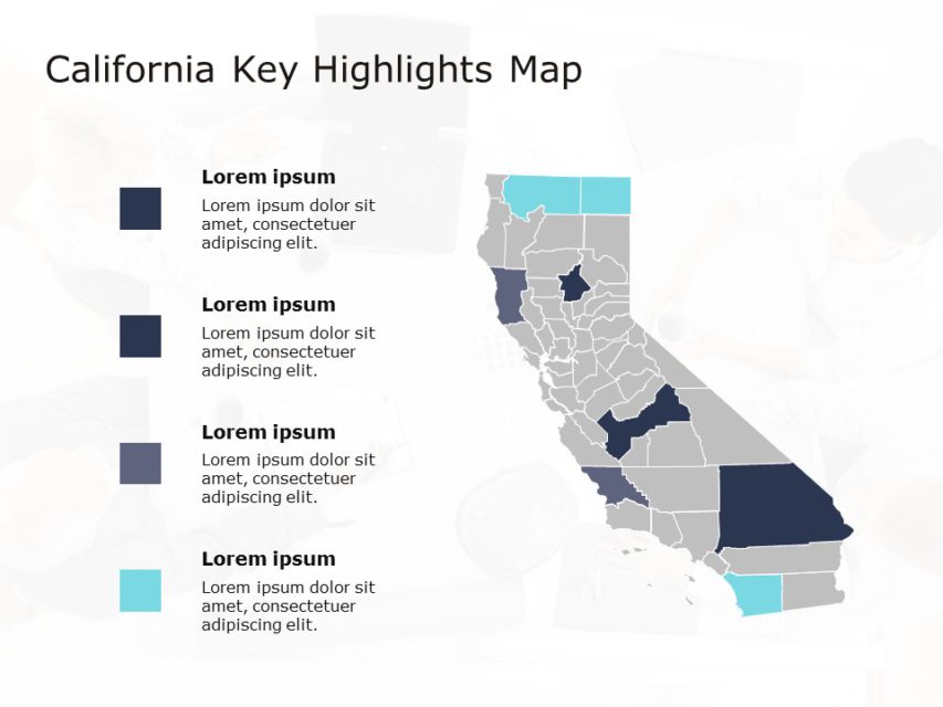 1059+ Free Editable California Maps Templates for PowerPoint | SlideUpLift