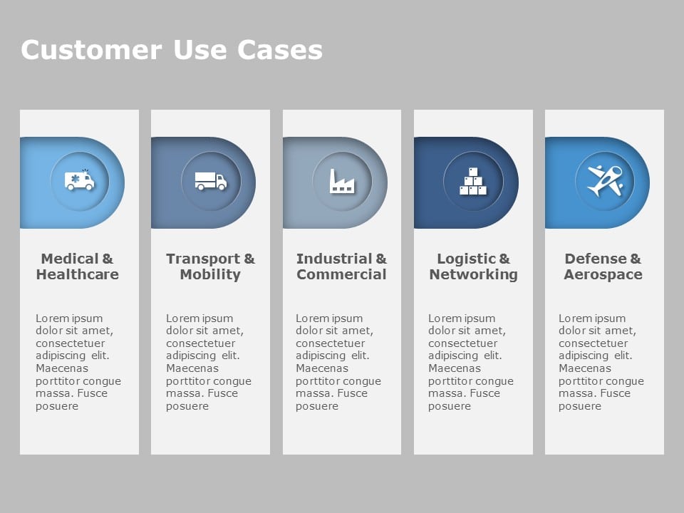 Customer Use Case 01 PowerPoint Template SlideUpLift
