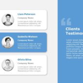 Client Testimonials 2 PowerPoint Template