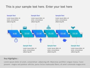 Day Planning Timeline 1 PowerPoint Template | SlideUpLift
