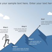 Mountain Path 01 PowerPoint Template
