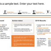 Project Completion Executive Summary PowerPoint Template