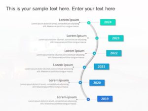 Editable Vertical Timeline PowerPoint Templates | SlideUpLift
