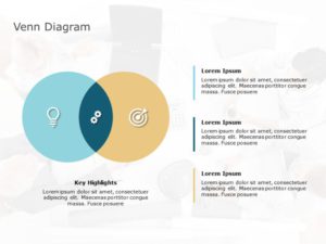 Core Competence Venn Diagram PowerPoint Template | SlideUpLift