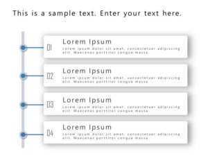 4 Steps Agenda PowerPoint Template | SlideUpLift