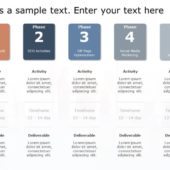 3 Steps Roadmap PowerPoint Template