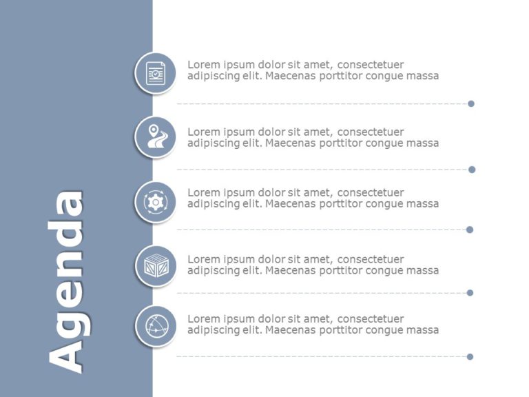 Editable PowerPoint Agenda Slide Template Diplomathon in