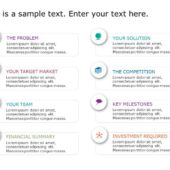 Business Objectives Executive Summary PowerPoint Template