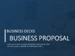 Business Proposal Deck 2 PowerPoint Template | SlideUpLift