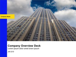 Company Overview 5 PowerPoint Template | SlideUpLift
