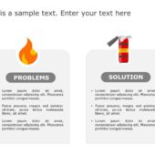 Animated Ladder Problem and Solution PowerPoint Template | SlideUpLift