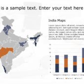 India Map Powerpoint Template 4 | Map PowerPoint Templates | SlideUpLift