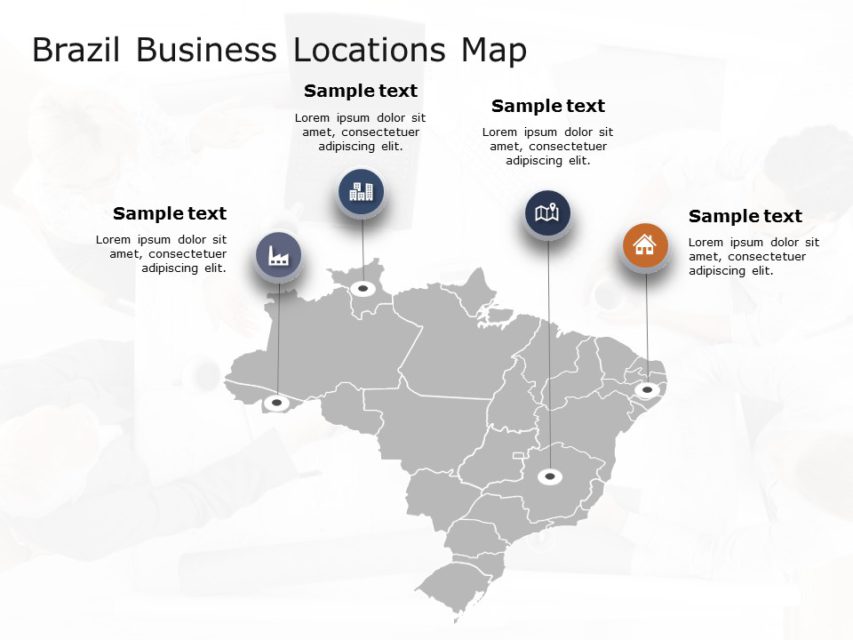 1059+ Free Editable Brazil Maps Templates for PowerPoint | SlideUpLift