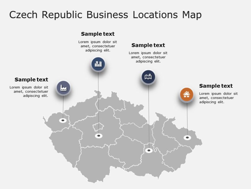 1003+ Free Czech Republic Maps Templates for PowerPoint | SlideUpLift