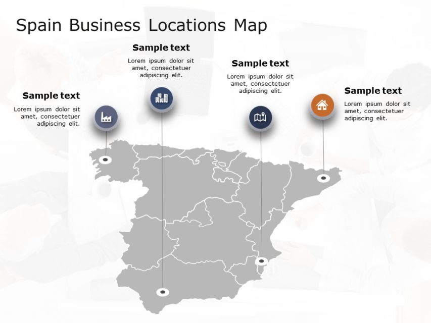 1152+ Free Editable Spain Maps Templates for PowerPoint | SlideUpLift