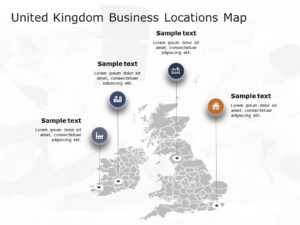 United Kingdom Map 5 PowerPoint Template | SlideUpLift