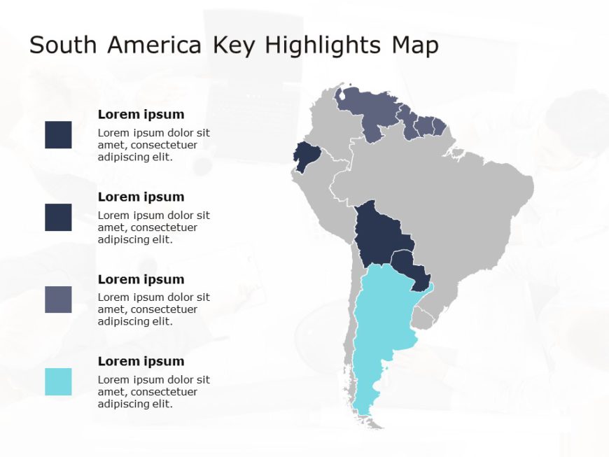 1027+ Free Editable South America Maps Templates for PowerPoint ...