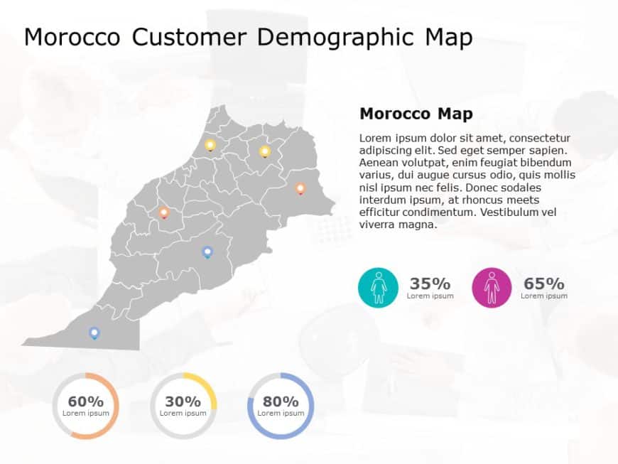 56+ Editable Morocco Maps Templates for PowerPoint | SlideUpLift