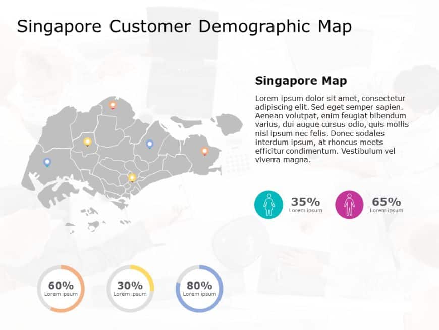 Editable Singapore Maps Templates for PowerPoint | SlideUpLift