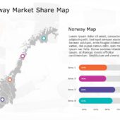 Norway Map 2 PowerPoint Template