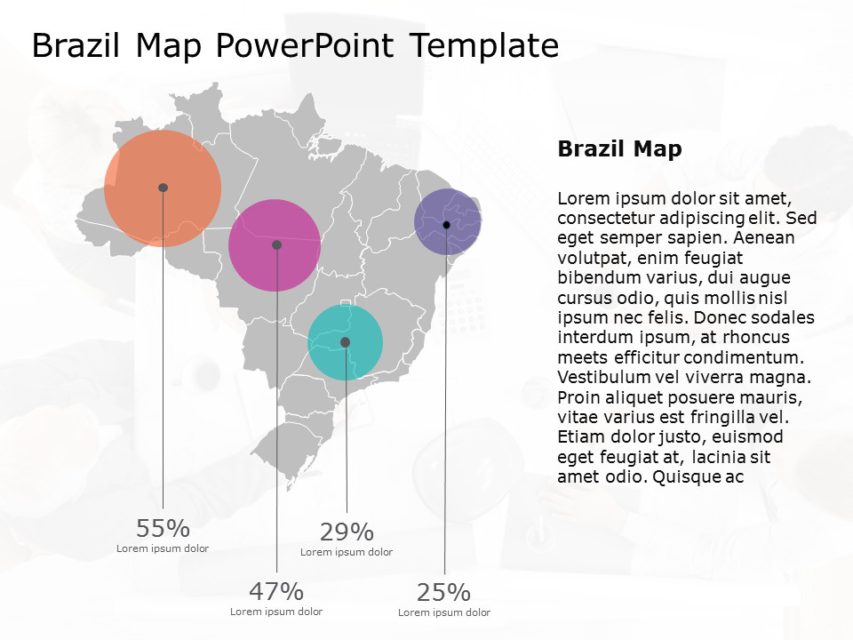 1059+ Free Editable Brazil Maps Templates for PowerPoint | SlideUpLift