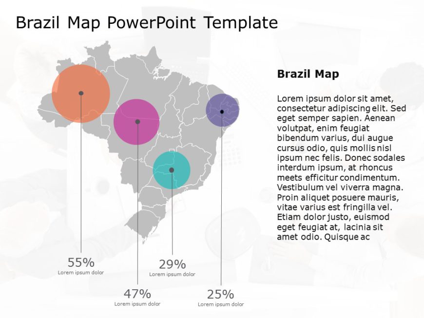 1059+ Free Editable Brazil Maps Templates for PowerPoint | SlideUpLift