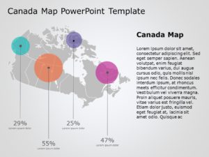 1147+ Free Editable Canada Maps PowerPoint Templates | SlideUpLift