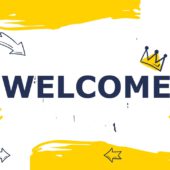 Welcome Slide PowerPoint Template | SlideUpLift