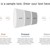 Past Present Future Roadmap PowerPoint & Google Slides Template