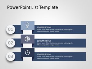 PowerPoint List 2 PowerPoint Template | SlideUpLift