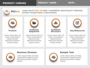 Animated Product Vision Board 1 PowerPoint Template | SlideUpLift