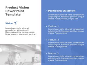 Product Vision Canvas PPT PowerPoint Template | SlideUpLift