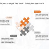 Triangle Strategy Puzzle PowerPoint Template